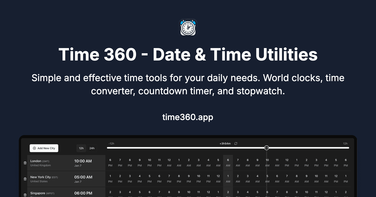 TimeFuse - Date & Time Utilities